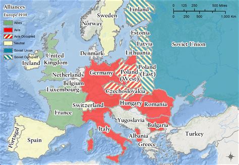 Map Of Europe During Ww Allies And Axis Images And Photos Finder