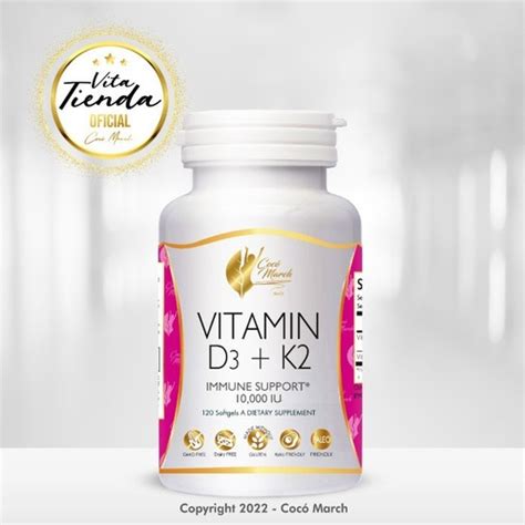 Suplemento Cocó March Vitamina D3 K2 Cuotas sin interés