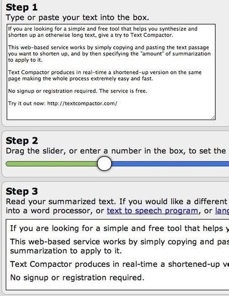 summarize any text instantly with text compacto summarize compactor text