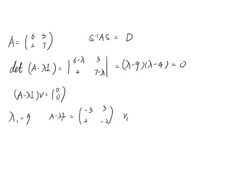 solved use the command eig to compute all the eigenvalues of the two matrices given in exercise