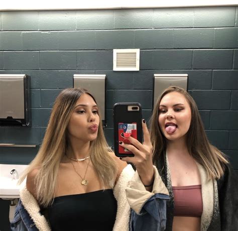 Best Friend Mirror Selfie Selfie Best