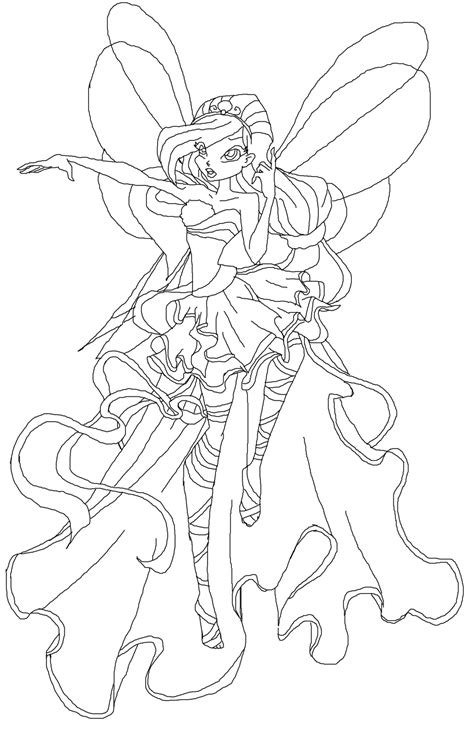Tecna Winx Club Enchantix Para Colorear Imprimir E Dibujar PDMREA
