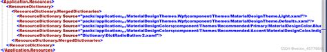 Wpf Materialdesignthemes Csdn