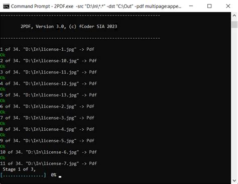 fcoder 2pdf command line pdf converter 2pdf