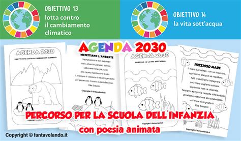 Agenda Percorso Per La Scuola Dell Infanzia Obiettivi E