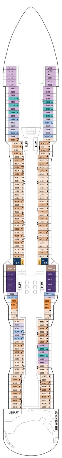 Anthem Of The Seas Deck Plan Cabin Plan