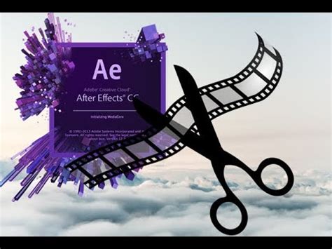 How To Cut Split And Combine Video Clips In After Effects Tutorial