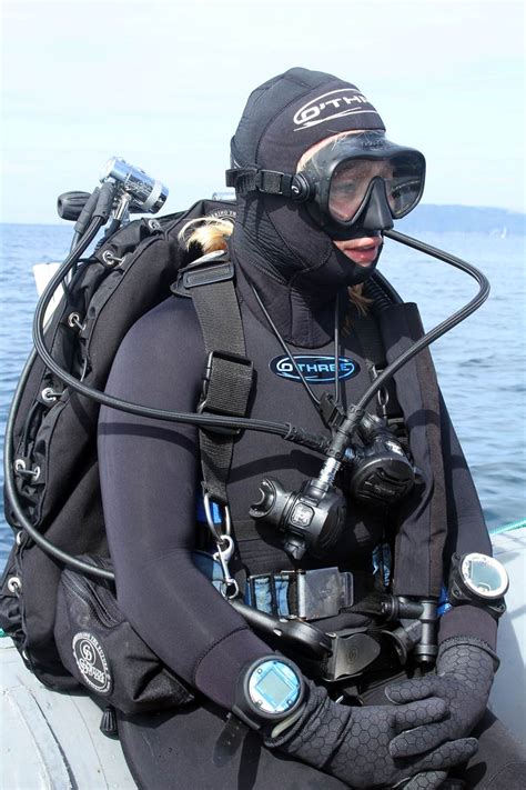 Diving Semi Dry Wetsuit Othree Custom Drysuits