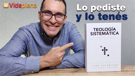 Libro De Teolog A Sistem Tica De John Macarthur Rese A Completa En