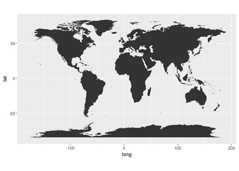 World Map Ggplot