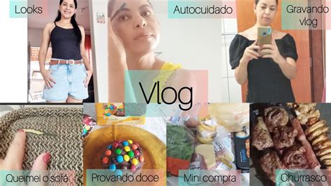 Vlog Churrasco Receita Molho De Alho Fiz Arroz Delicioso Provando