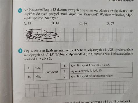Proszę o pilna pomoc w zadaniu 5 i 4 Na szybko dam naj proszę o