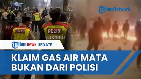 Gas Air Mata Bikin Ricuh Di Dago Elos Kapolrestabes Bandung Klaim