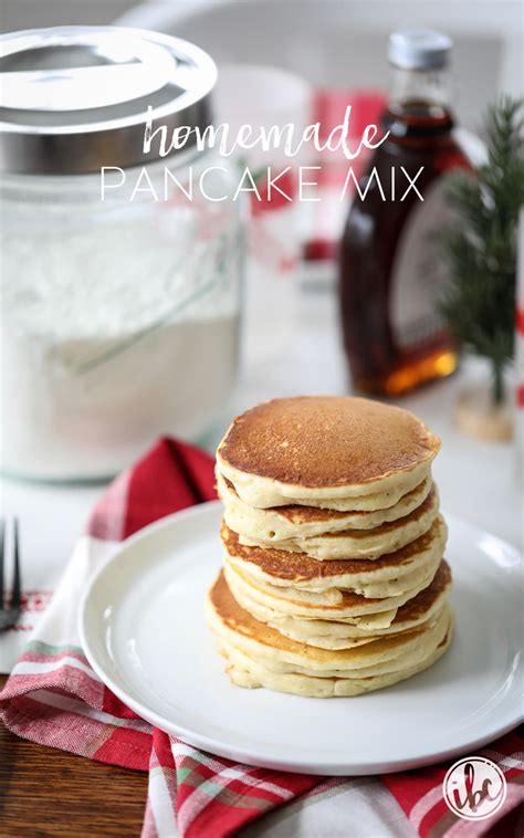 Homemade Pancake Mix Easy And Delicious Recipe