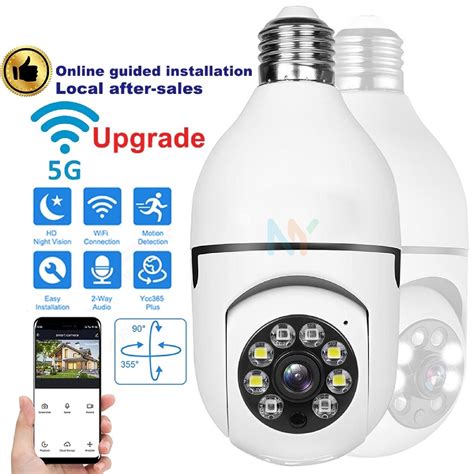 5M 5G CCTV Camera 1080P 360 Controle PTZ 3D Panorâmica HD WiFi Night