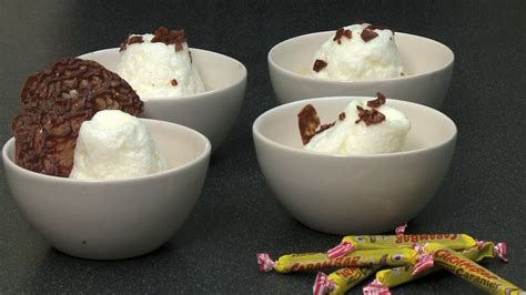 Recette d îles flottantes aux Carambars croquants pour les enfants