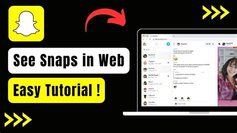 How To See Snaps In Snapchat Web Youtube