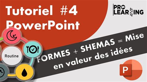 Tuto PowerPoint 4 Insérer des formes Création de Schémas YouTube