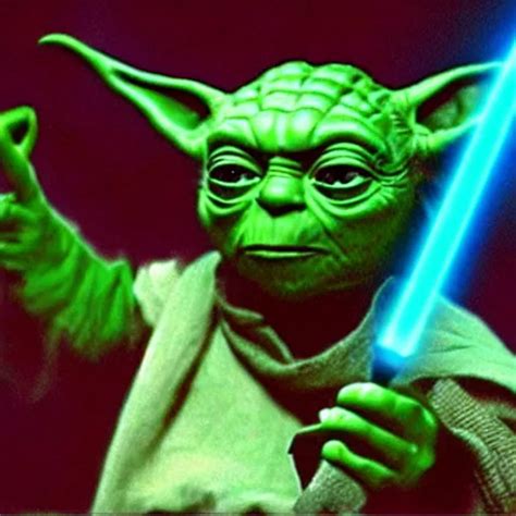 A Film Still Of Yoda S Spirit As A Luminescent Stable Diffusion OpenArt