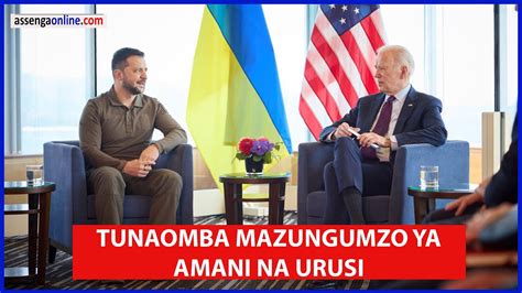 HATIMAE RAIS ZELENSKY AKUBALI YAISHE AOMBA MPANGO WA MAZUNGUMZO YA