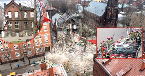Katowice Wybuch w Szopienicach Spod gruzów kamienicy wydobyto 4 osoby