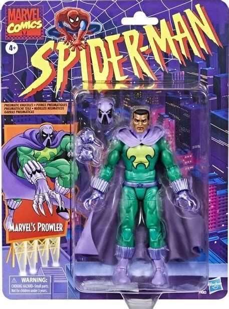 Marvel Legends Spider Man Retro Collection Prowler Retro