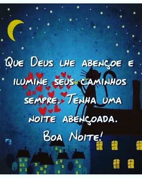 Mensagens de boa noite abençoada para Facebook e WhatsApp Mensagens Feliz