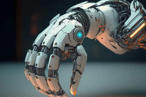 Premium AI Image Robotic Arm Generative Ai Design