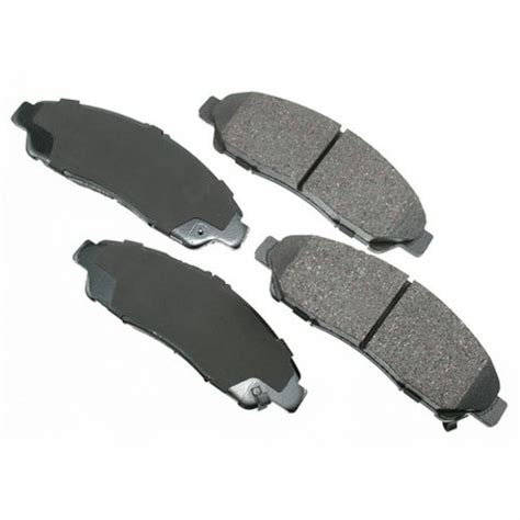 Akebono PRO ACT Ultra Premium Brake Pad Set Ceramic Fits 2016 Honda