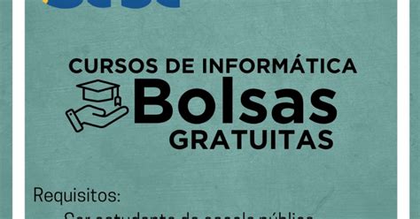 Sesc Toledo oferece bolsas gratuitas para o curso de informática para