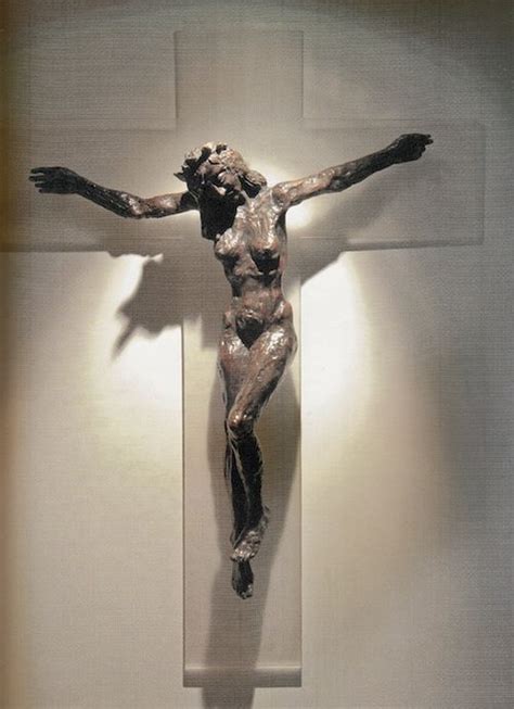 Female Nude Crucifixion Telegraph