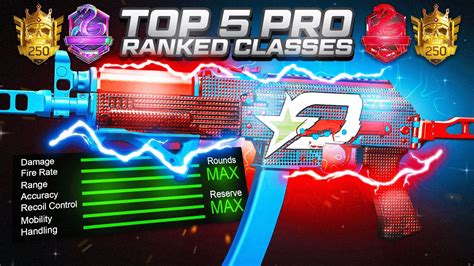 NEW TOP 5 UPGRADED Pro Meta Best Ranked Play Classes MW2 Season 3