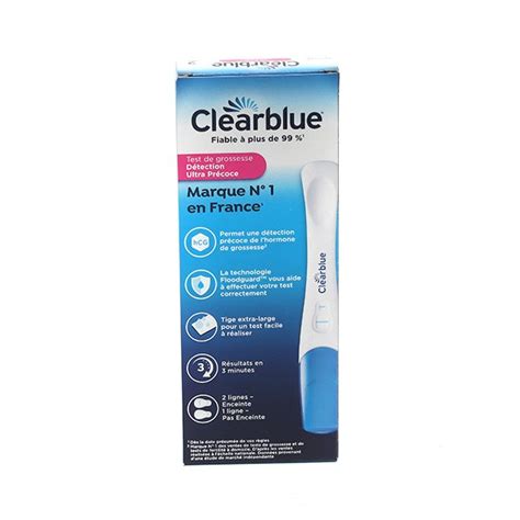 Clearblue Détection Précoce Test de grossesse 6 jours avant le retard