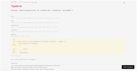 React Table V Sandbox Codesandbox