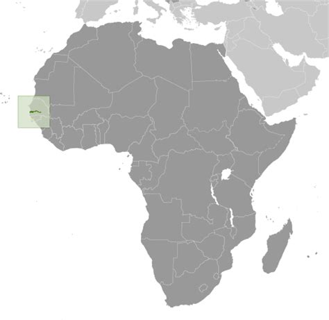 Maps Of Gambia Worldometer