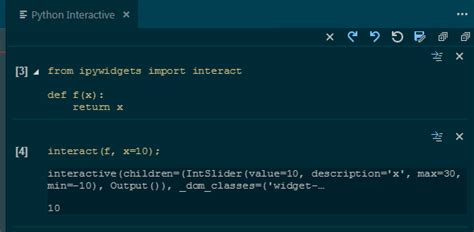 vscode中的交互式jupyter widgets与mspython 2018 10 1 问答 python中文网