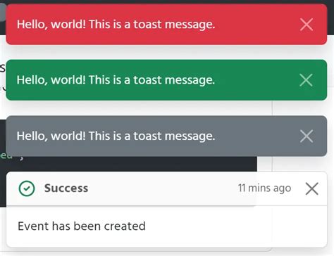 Customizable Toast Notification Manager For Bootstrap 5 Use Bootstrap