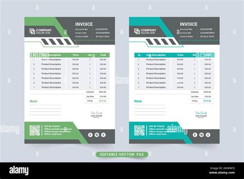 Payment Agreement And Price Receipt Layout Decoration With Abstract