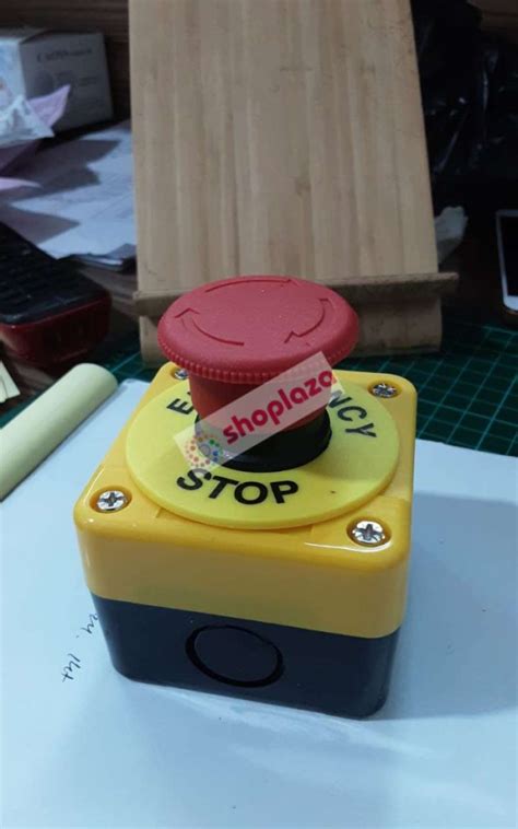 Jual Emergency Push Button Set Box Panic Button Tombol Darurat Di
