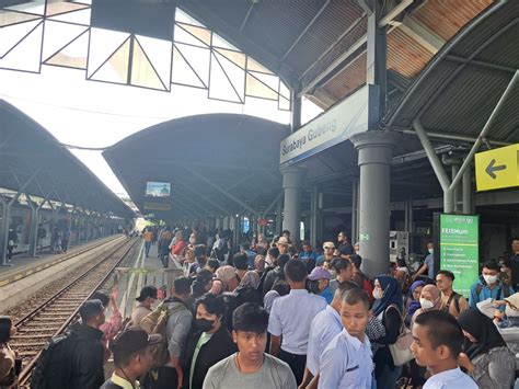Pelanggan Ka Jarak Jauh Selama Libur Panjang Idul Adha Naik