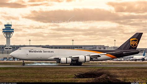 N617UP UPS United Parcel Service Boeing 747 8F At Cologne Bonn