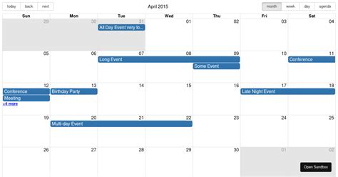 React Big Calendar Drag And Drop Events Between Months Codesandbox