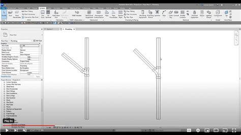 Revit MEP Wye Fittings Tips And Tricks Video