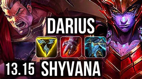 Darius Vs Shyvana Top Legendary M Mastery Games