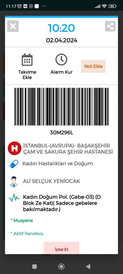 Başakşehir Çam ve Sakura Şehir Hastanesi Kadın Doğum Polikliniğinde