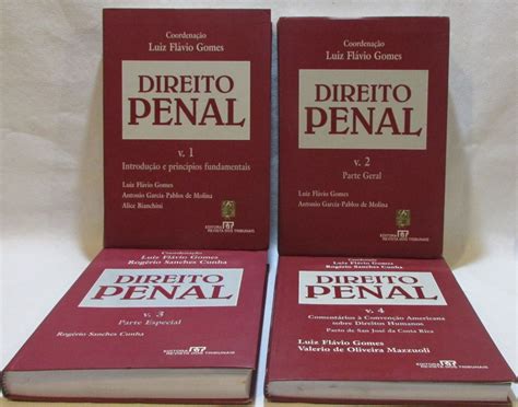 Livros Quatro Volumes Direito Penal Luiz Fl Vio