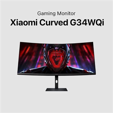 Xiaomi 34 WQHD Ultrawide Curved Gaming Monitor G34WQi 06 03 2023