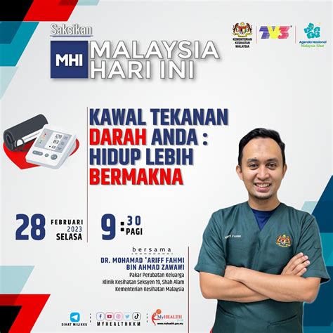 KKMalaysia On Twitter RT MyHEALTHKKM Kawal Tekanan Darah Anda