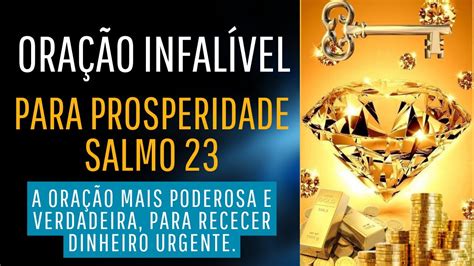 SALMO 23 ORAÇÃO PODEROSA PARA ATRAIR PROSPERIDADE NA SUA VIDA YouTube