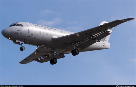 TC 53 Fuerza Aérea Argentina Fokker F28 1000C Fellowship Photo by